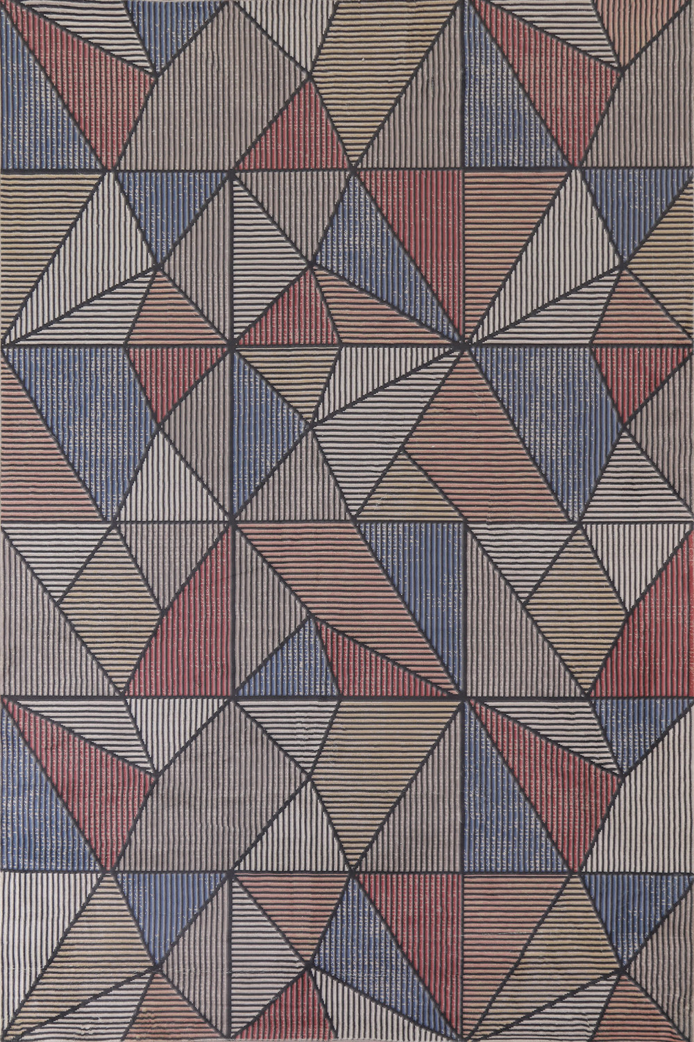 Multicolor Abstract Modern Rugs