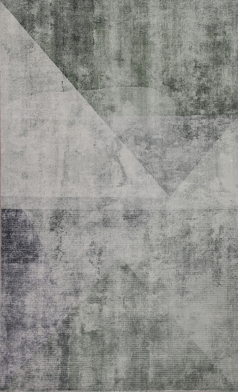 Green Modern Abstract Rugs