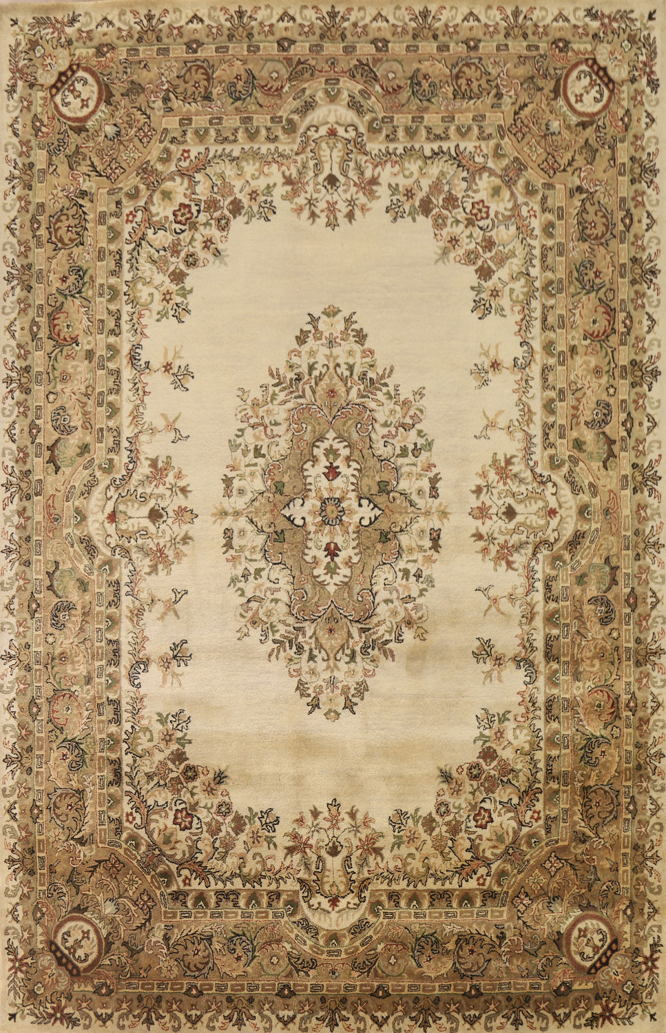 Wool Kerman Hand Tufted Oriental Area Rugs