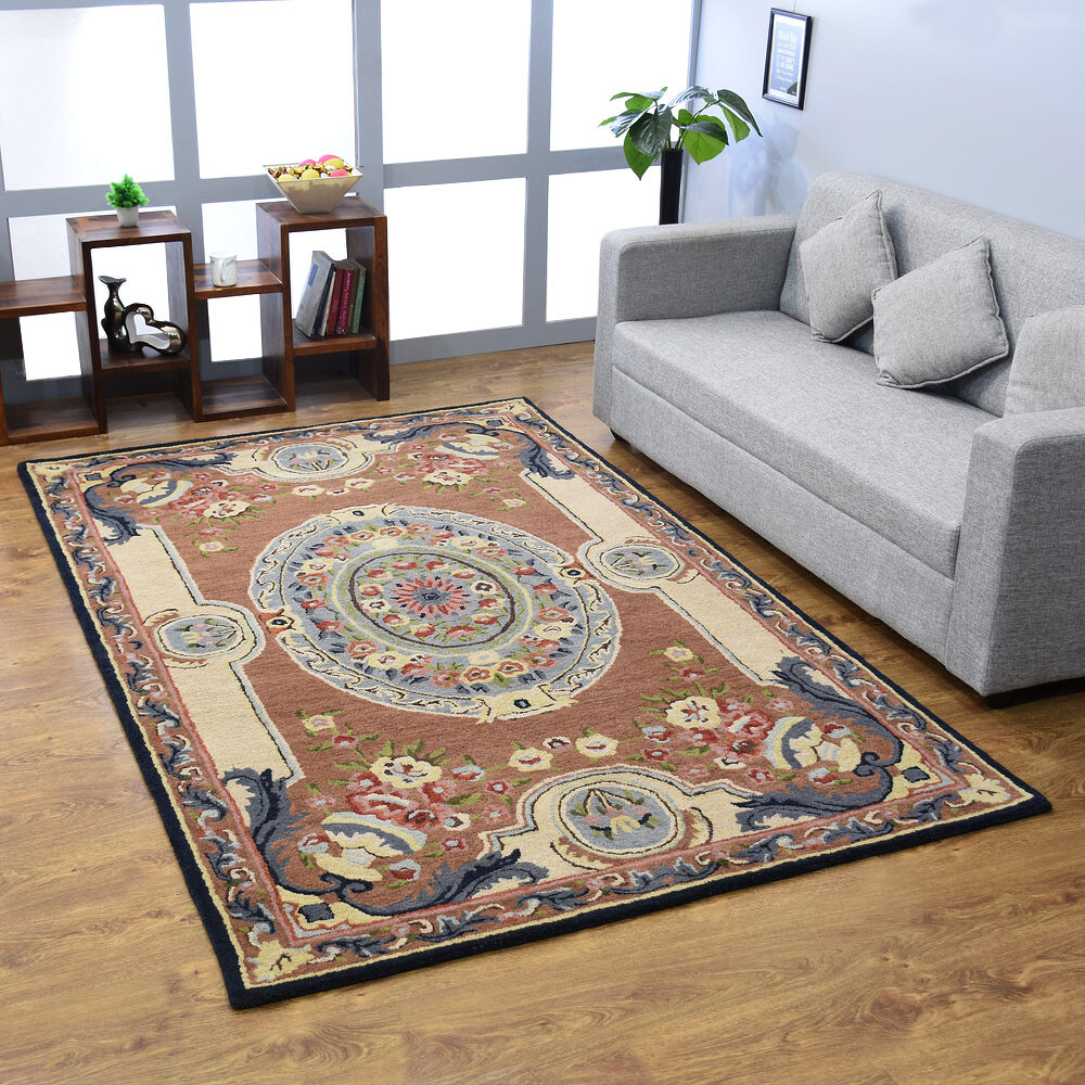 Victorian Style Aubusson Area Rugs