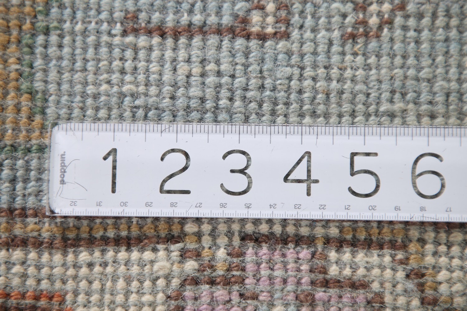 Light Blue Oushak Large Oriental Rug 12x16