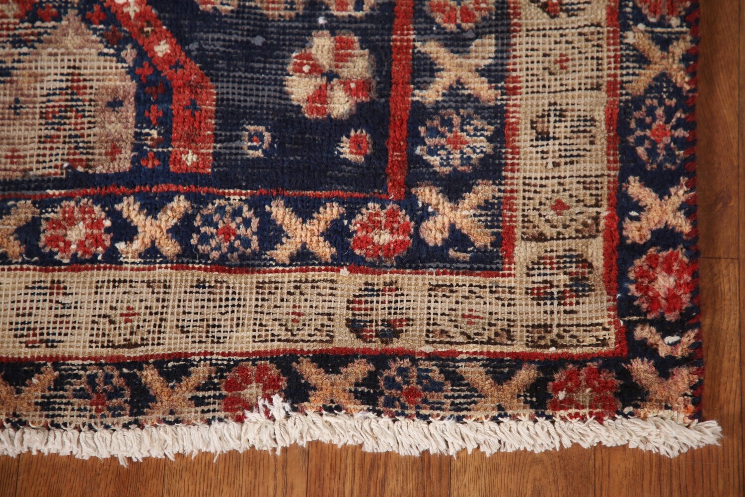 Vintage Wool Sirjan Persian Rug 5x7