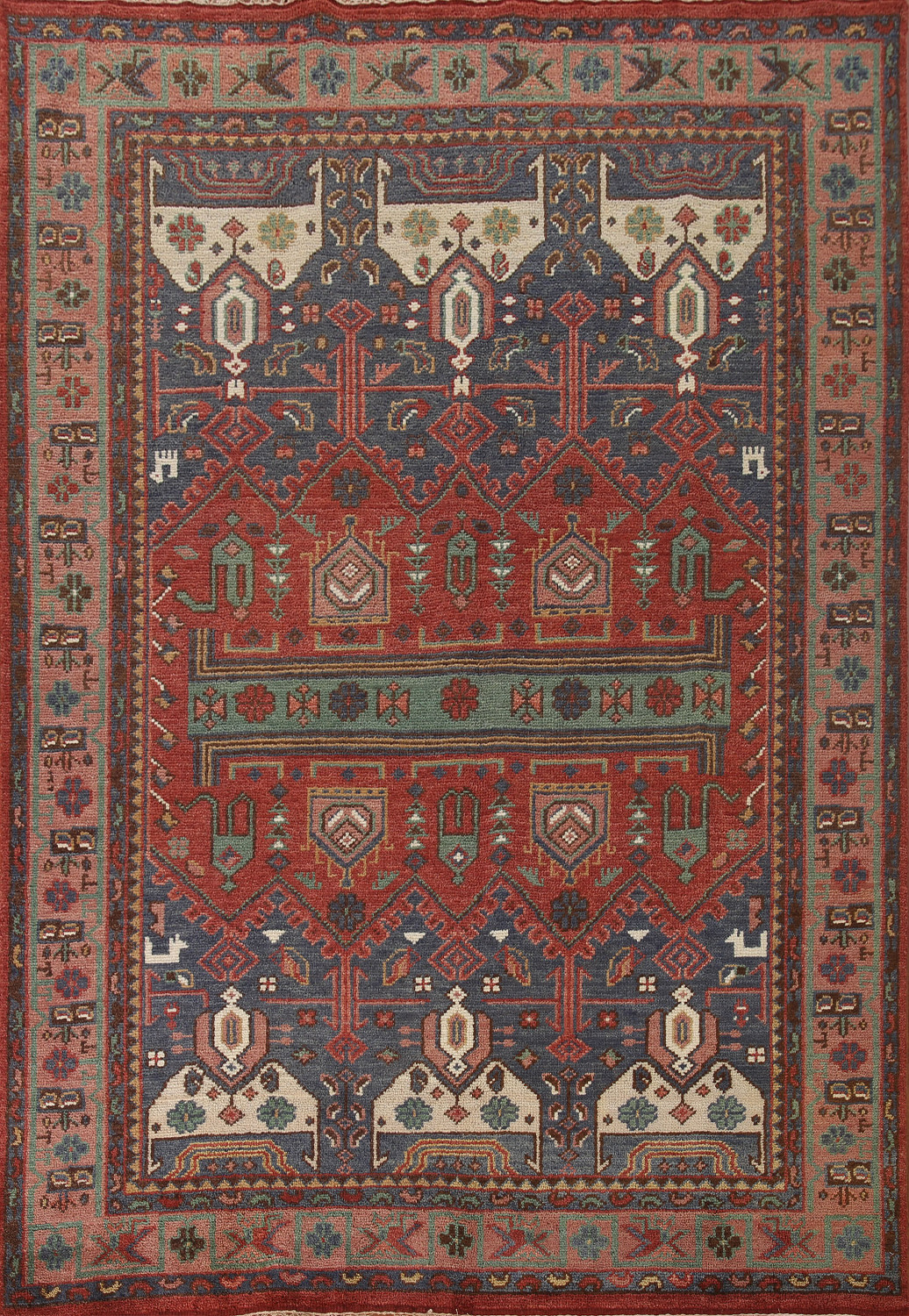Geometric Sirjan Living Room Rug 8x10