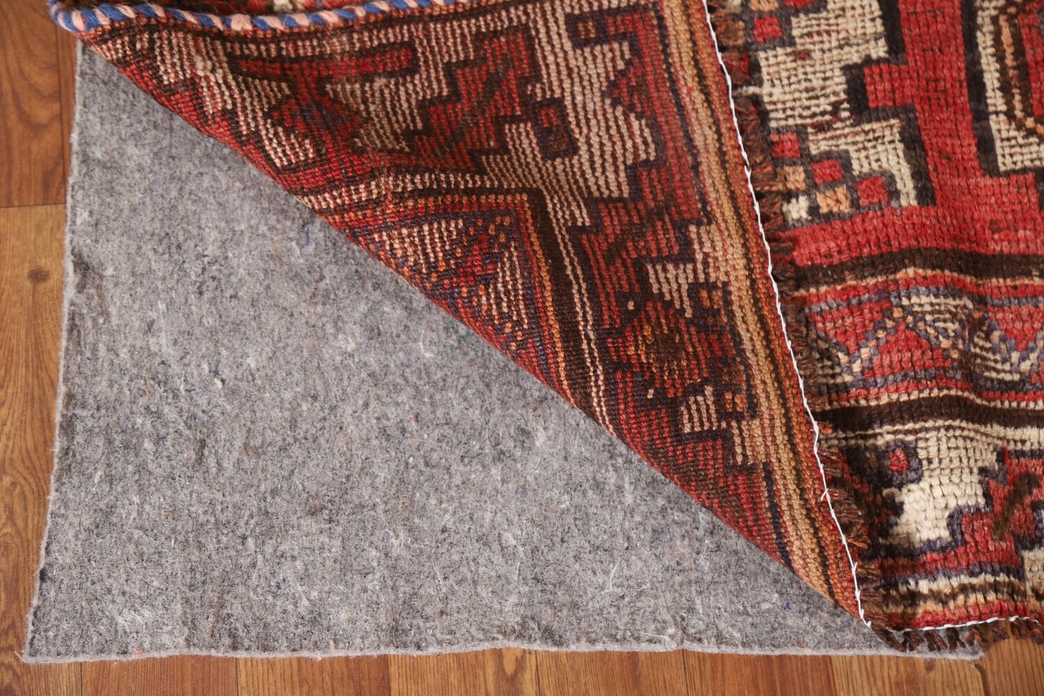 Antique Wool Lori Persian Rug 4x7