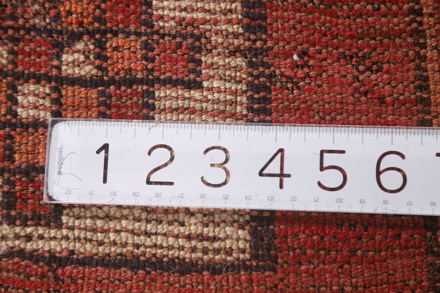 Antique Wool Lori Persian Rug 4x7