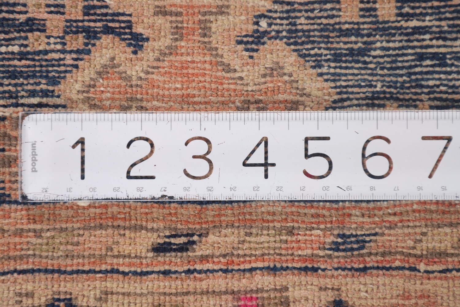 Distressed Tribal Sirjan Persian Rug 4x5