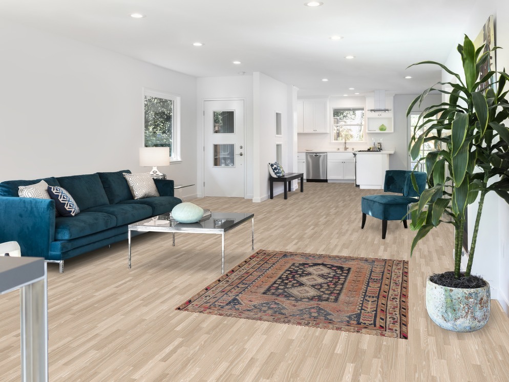 Distressed Tribal Sirjan Persian Rug 4x5