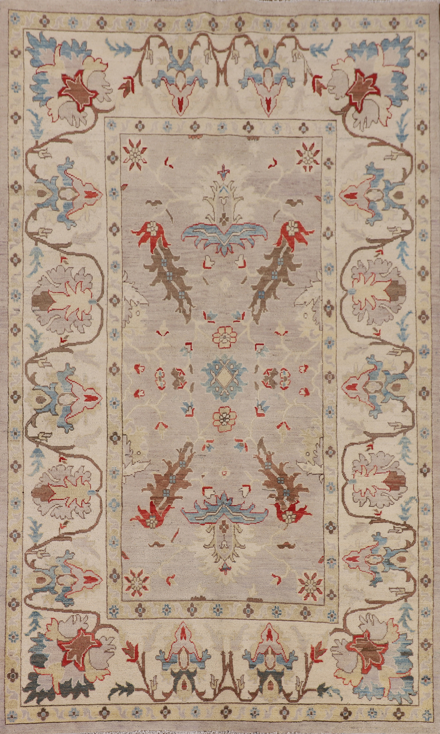 Handmade Floral Kazak Oriental Area Rug 6x10