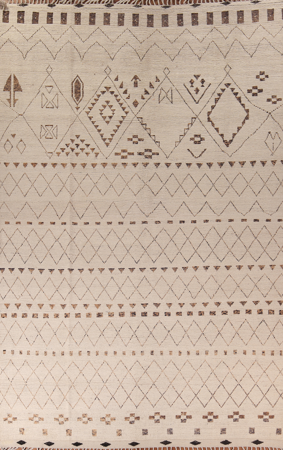 Geometric Trellis Moroccan Oriental Large Rug 10x14