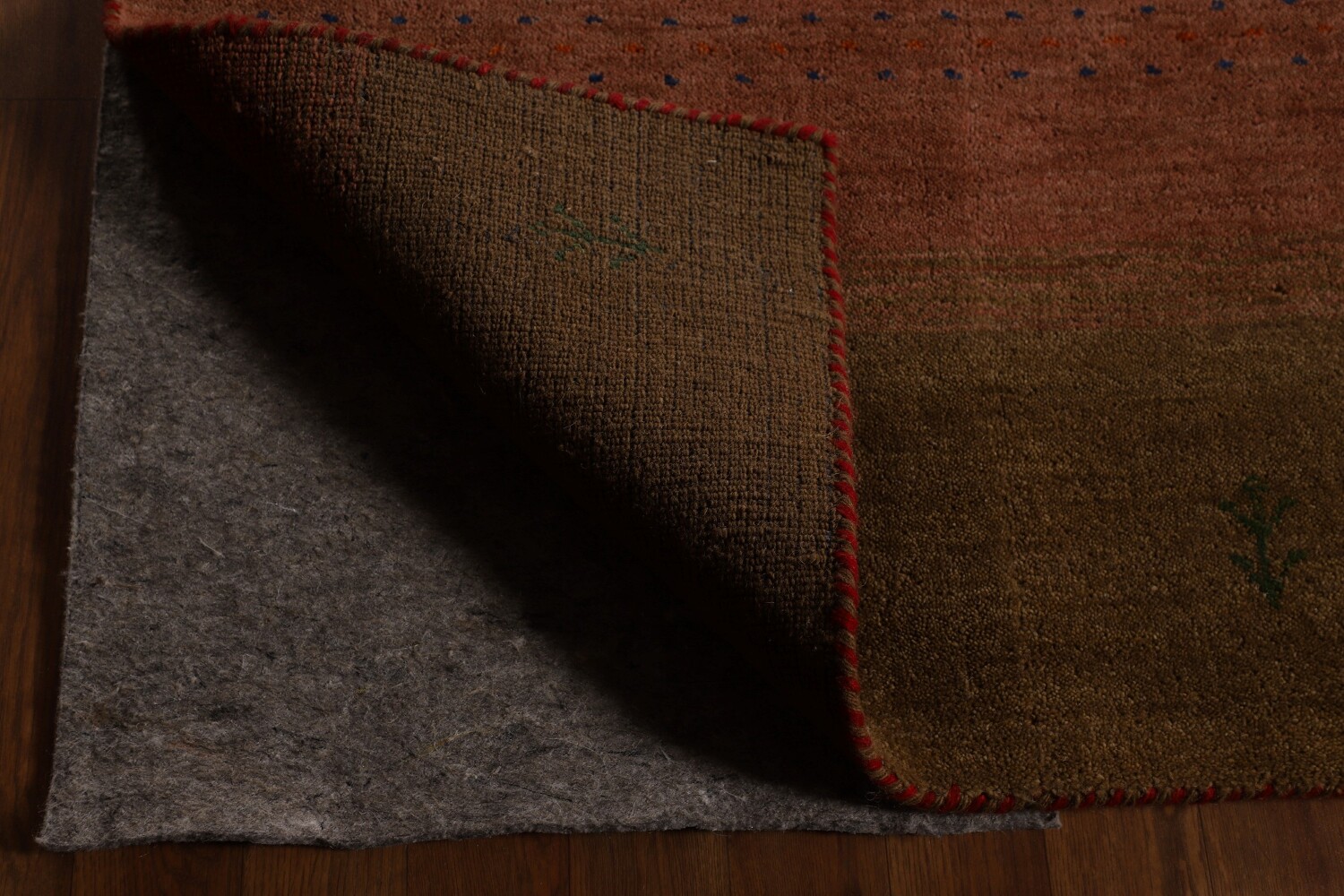 Striped Tribal Gabbeh Indian Area Rug 8x10