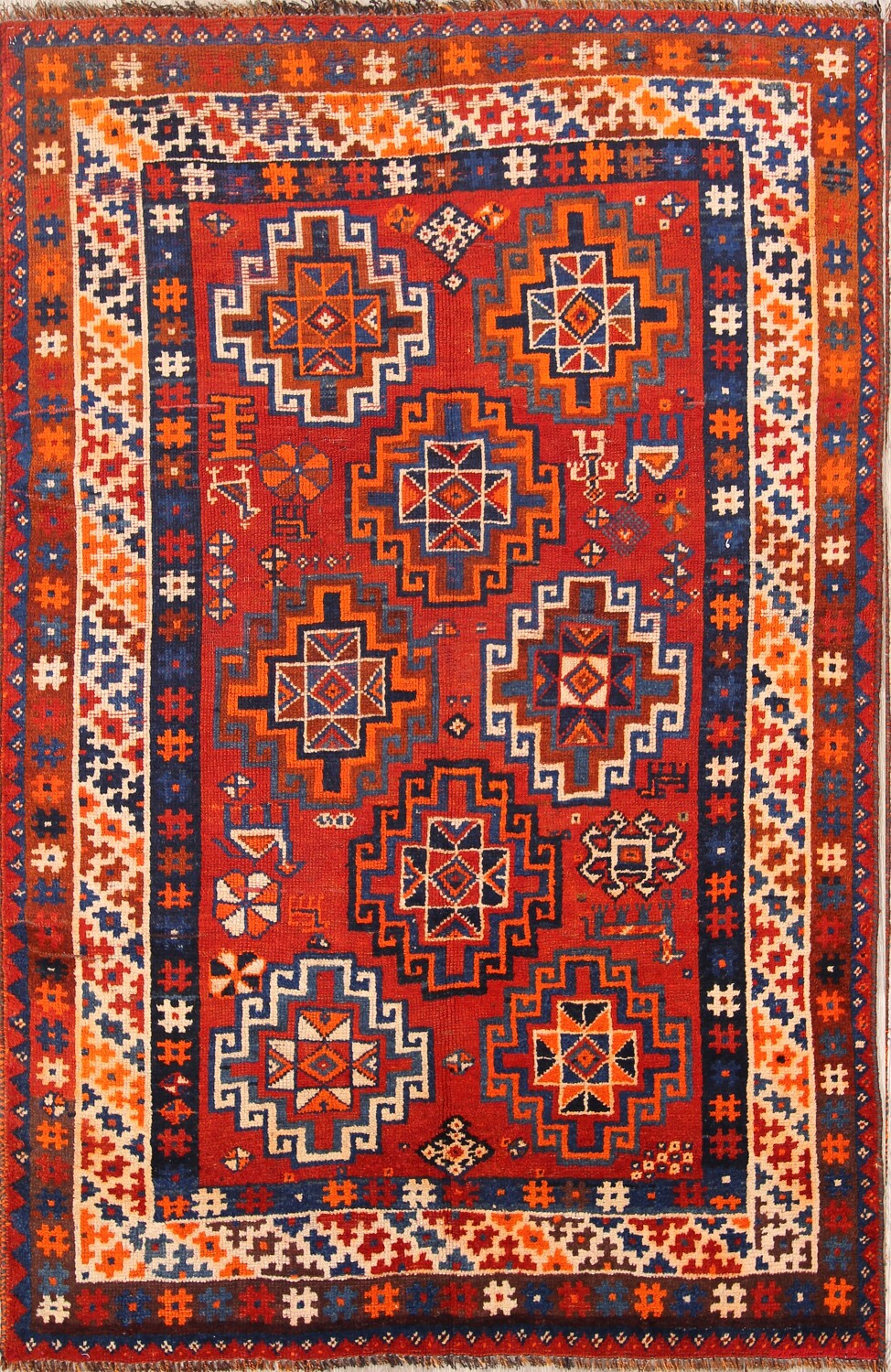 Geometric 5x7 Lori Shiraz Persian Area Rug