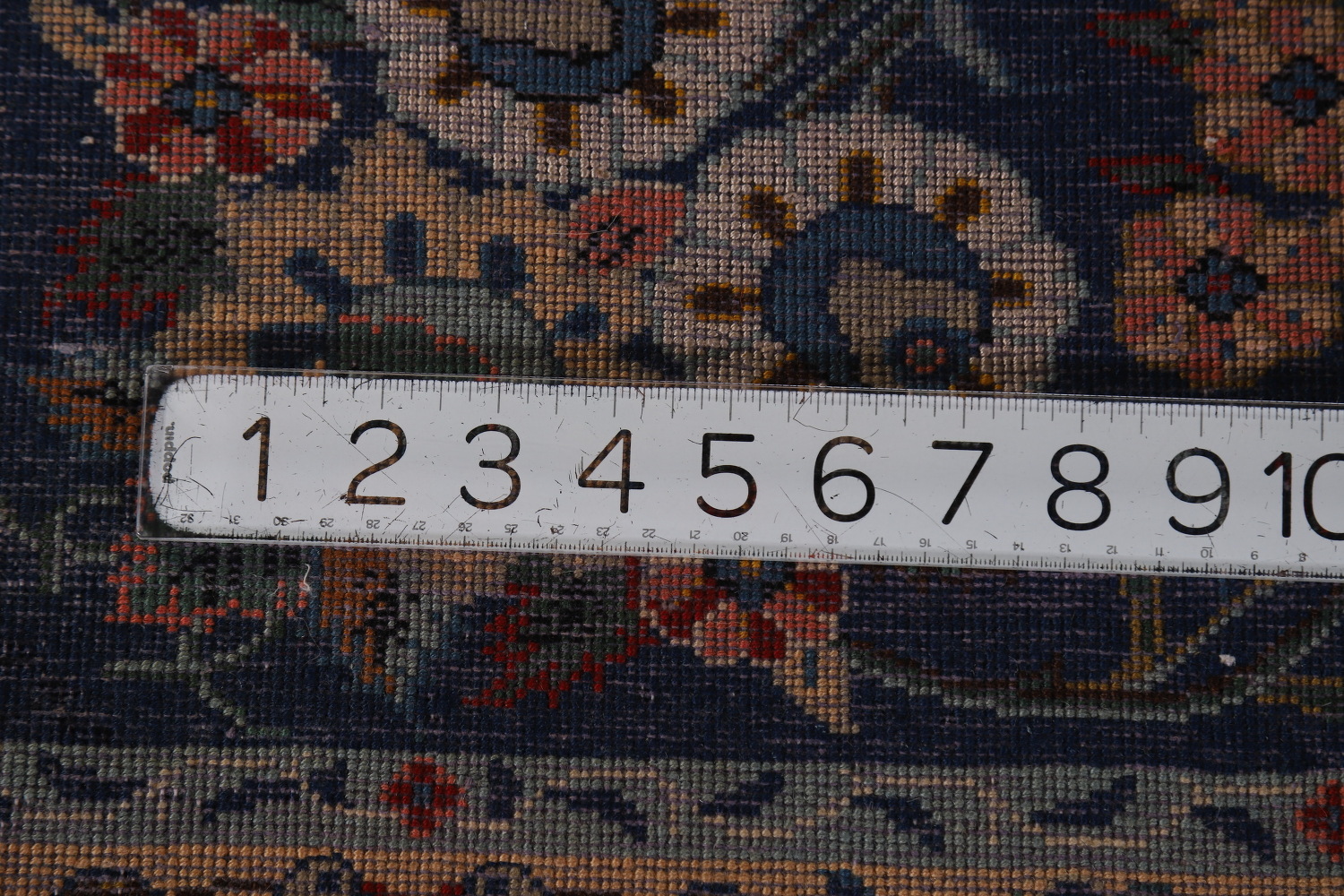 Vegetable Dye Animals Kashan Signed Persian Area Rug 10x13