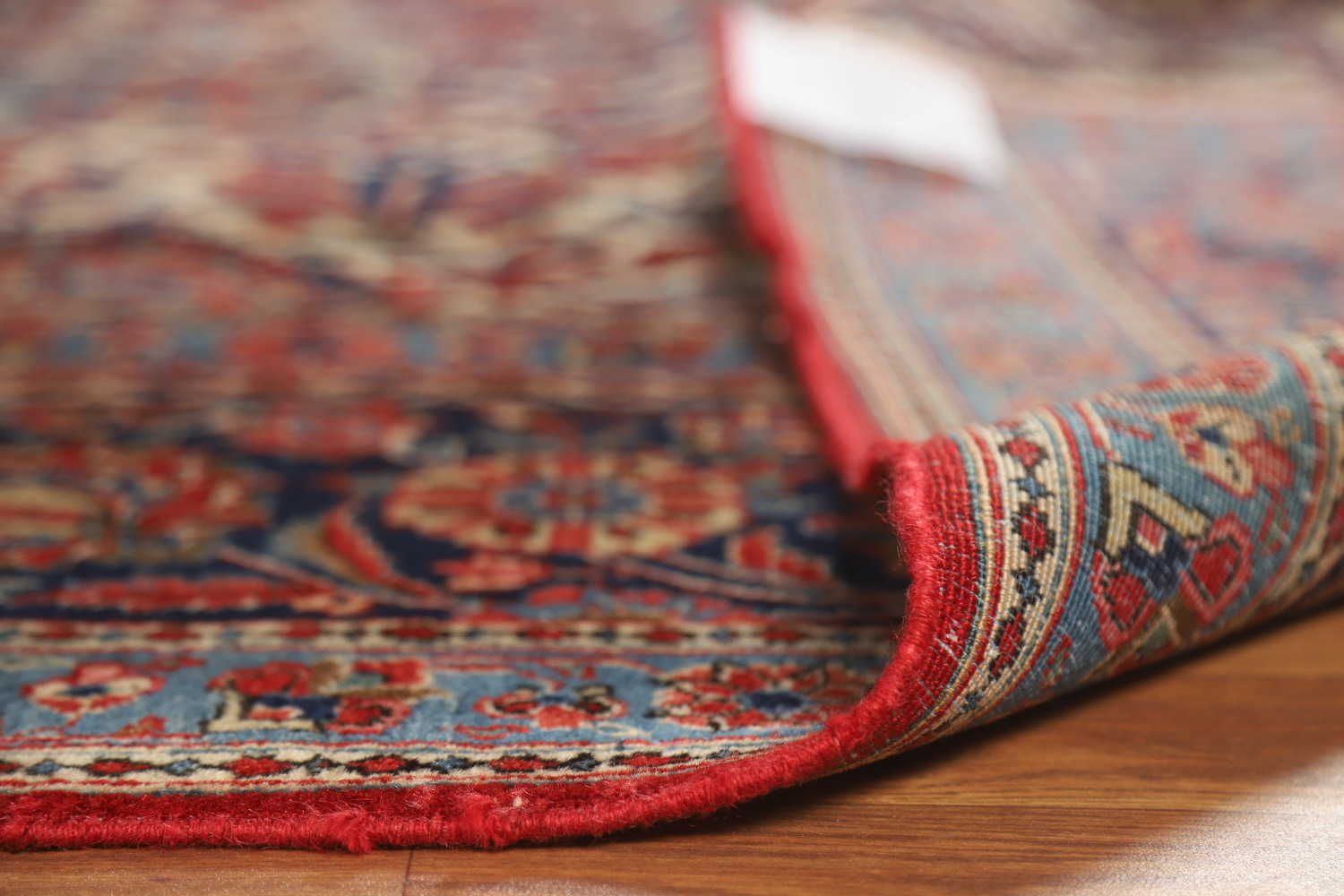 Antique Vegetable Dye Kashan Persian Area Rug 8x10