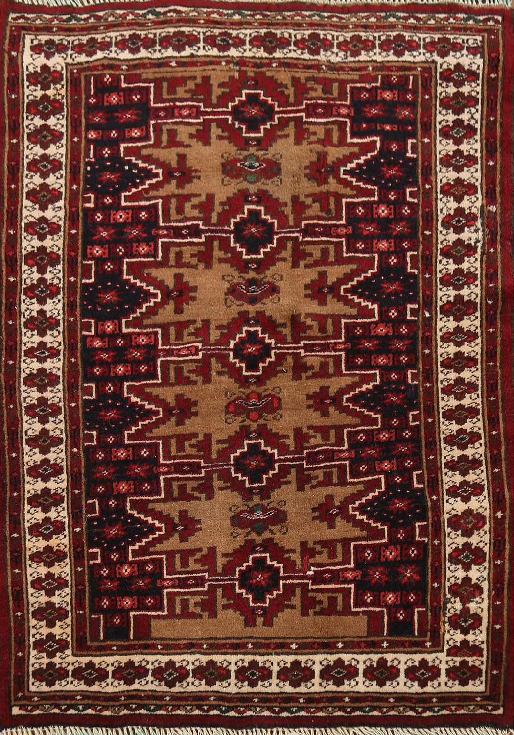 Handmade Wool Balouch Persian Rug 2x3