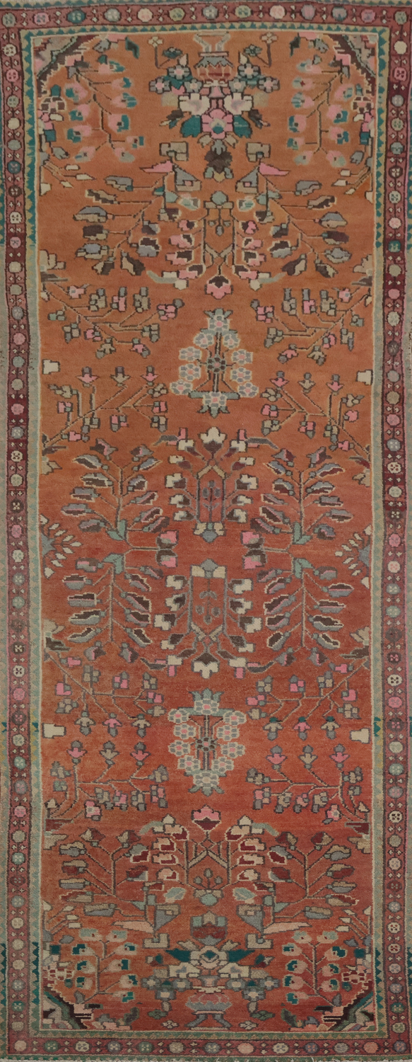 Rustic Lilian Persian Runner Rug 3x11 with Classic Ornamental Designs