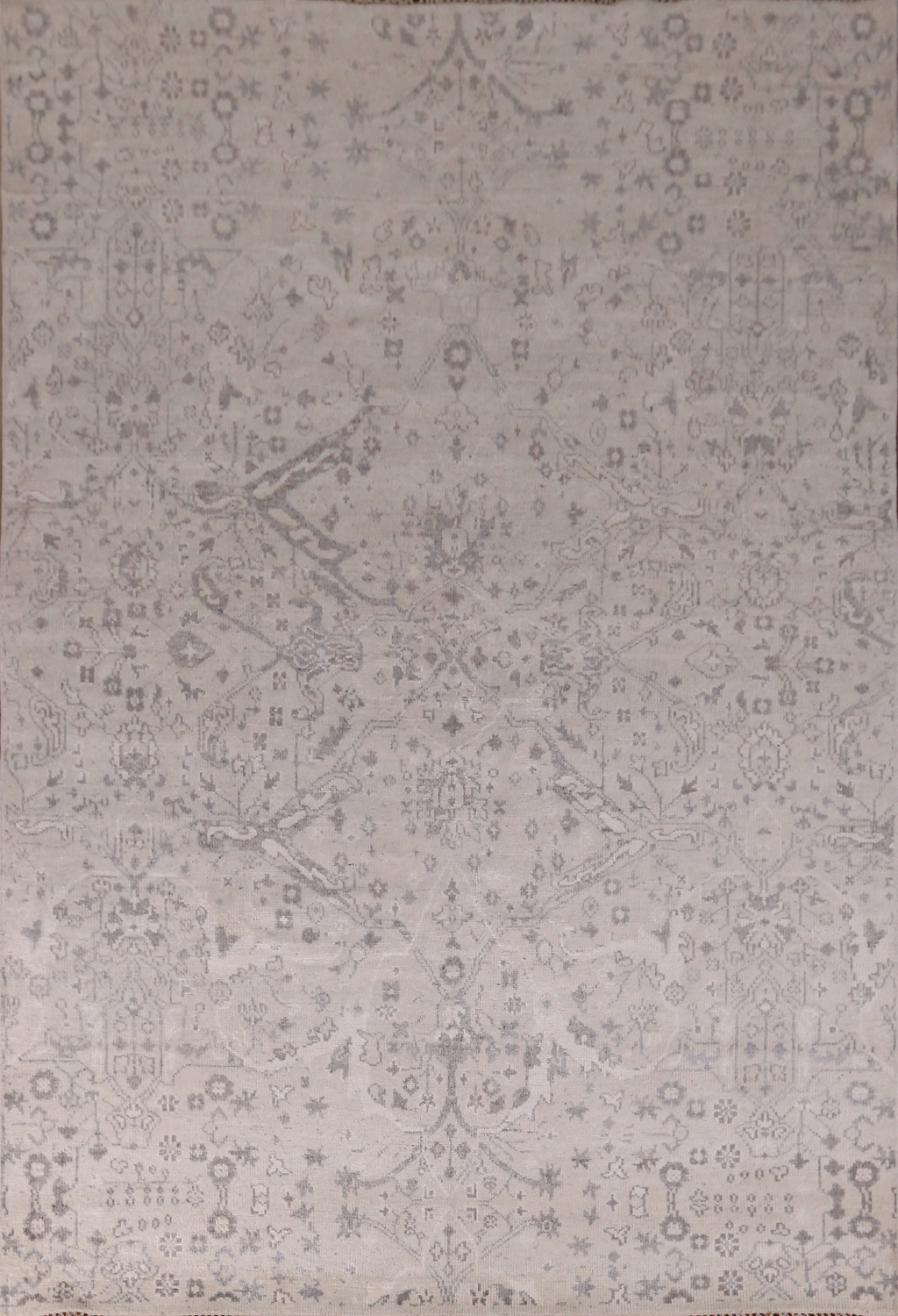 All-Over Oushak Indian Area Rug 9x12