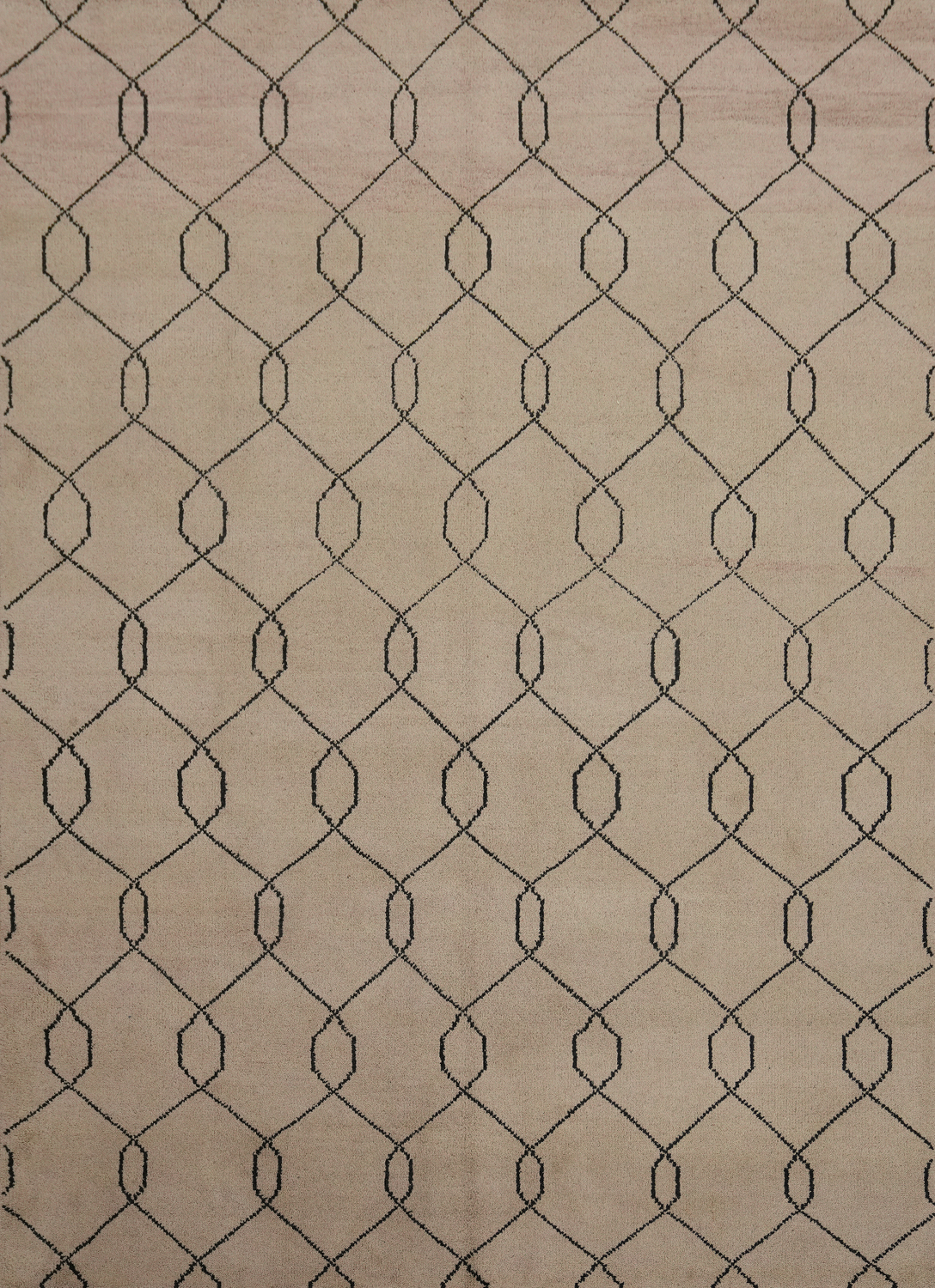 All-Over Trellis Moroccan Handmade Area Rug 8x10
