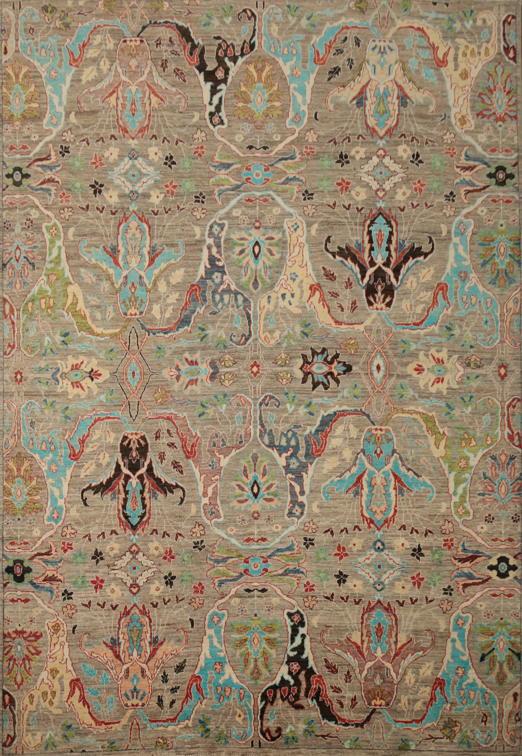 Vegetable Dye Ziegler Handmade Area Rug 8x9