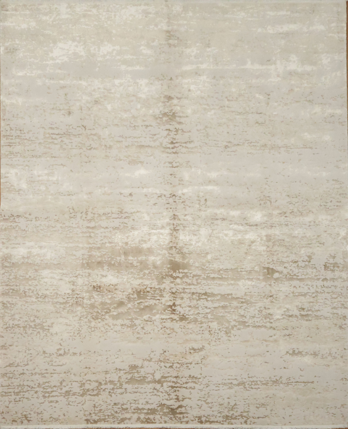 Minimalist Cream Rug With Subtle Textured Design 8x10