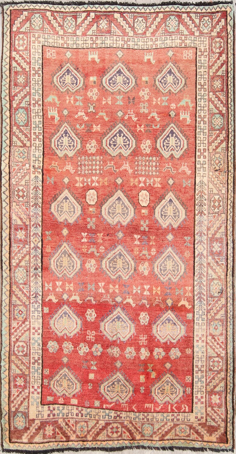 Tribal Nomad 4x8 Lori Shiraz Persian Rug Runner