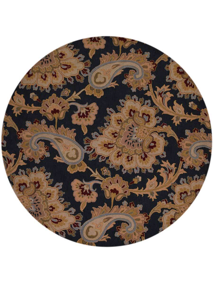 Round 10x10 Agra Oriental Area Rug
