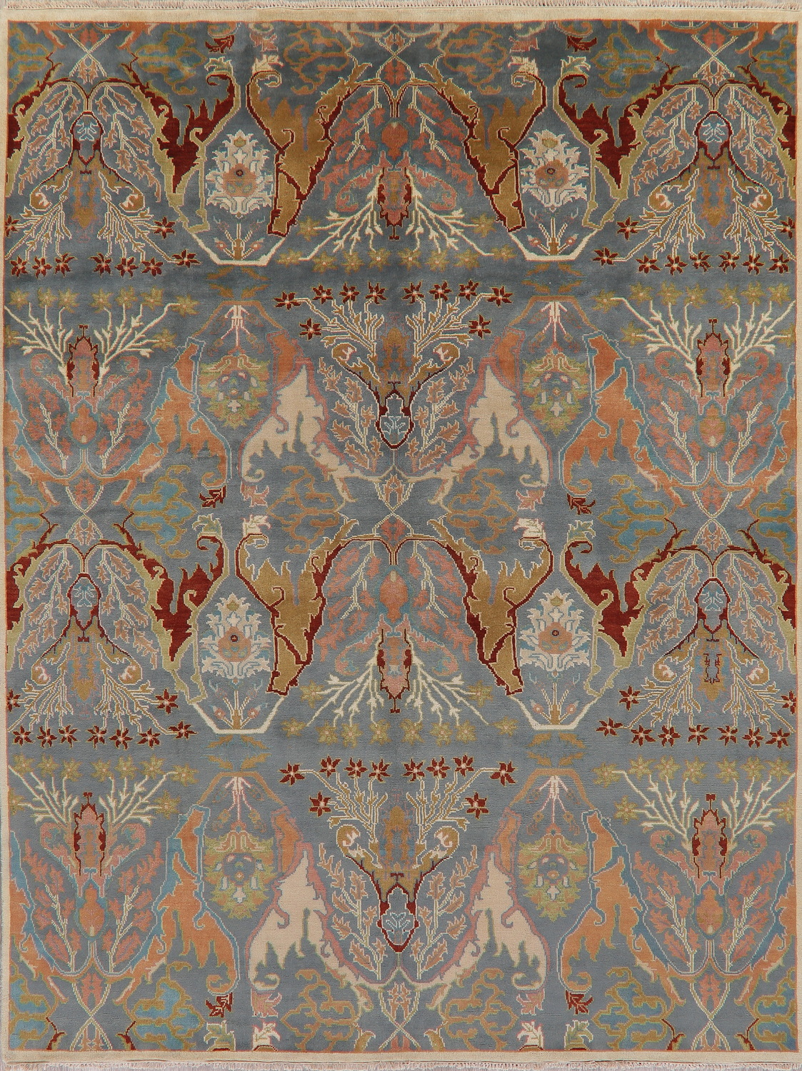 Art & Craft Mission Style Art Deco Oriental Wool Rug 9x12