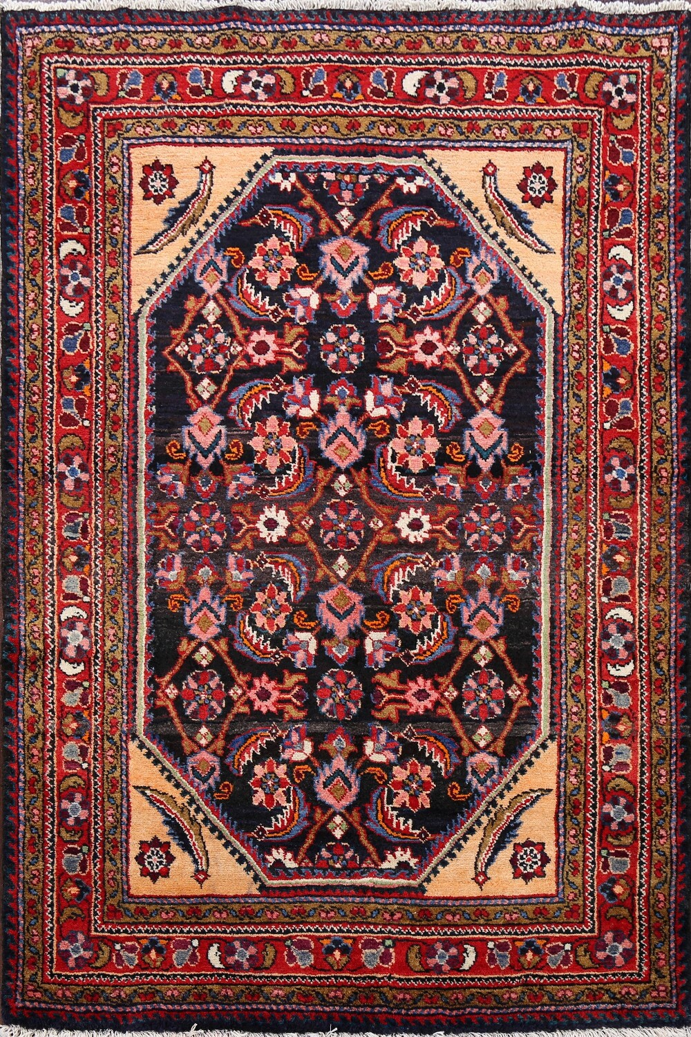 Geometric Lilian Persian Area Rug 4x5