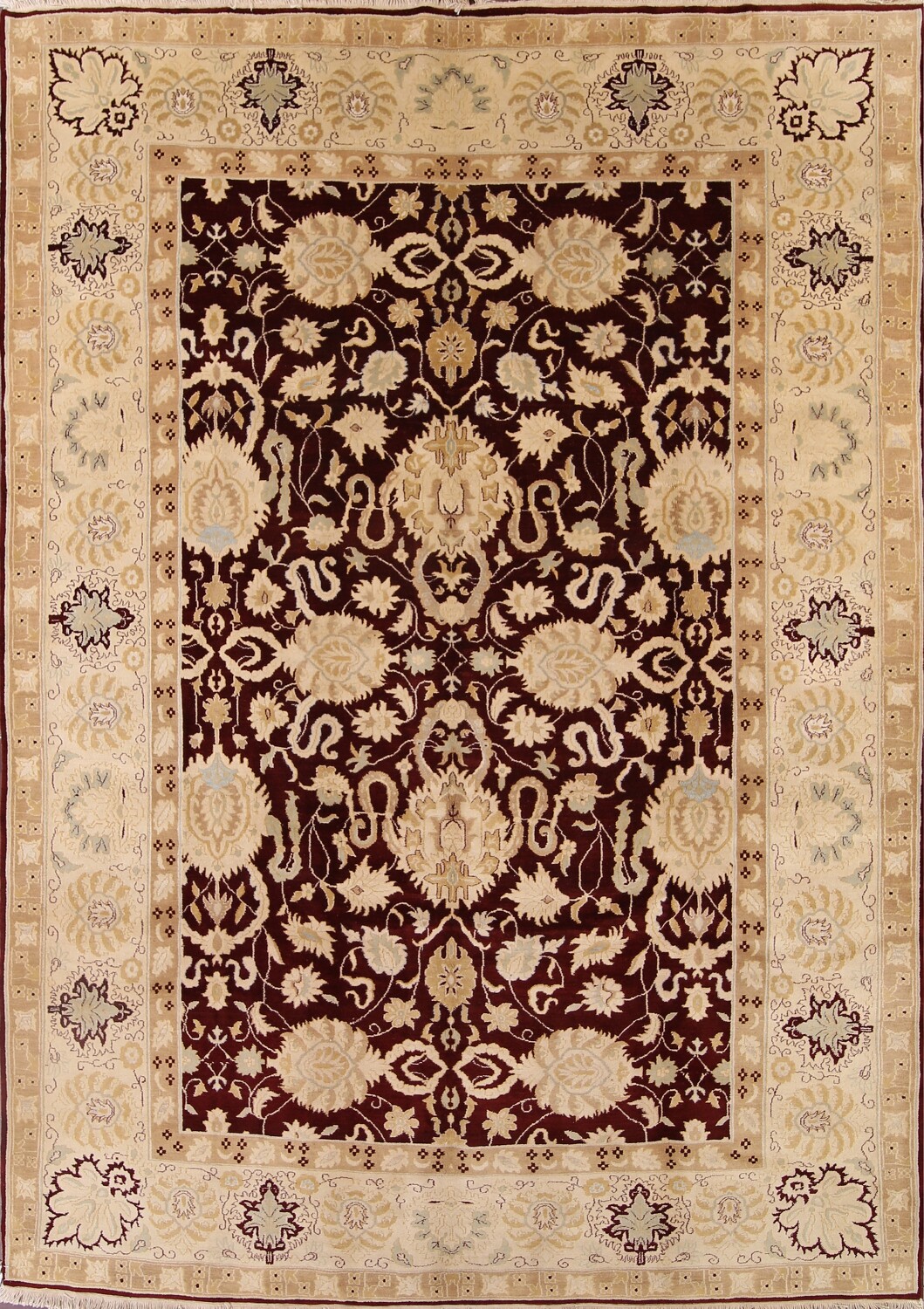 Oushak Peshawar Pakistan Oriental Area Rug 9X12
