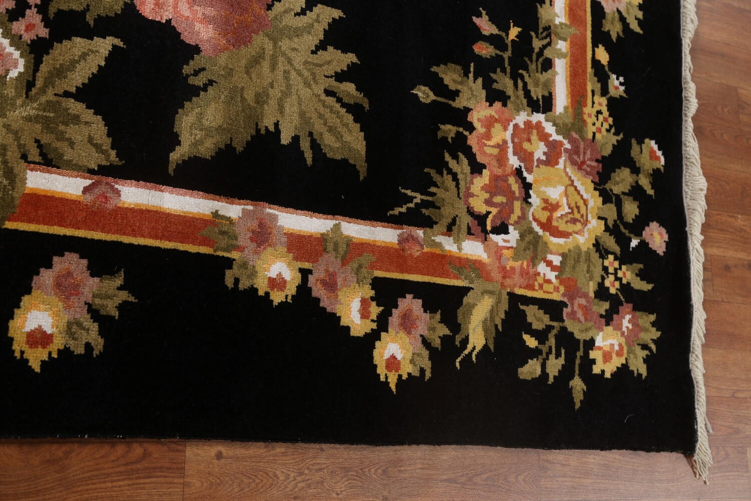 Vegetable Dye Wool Aubusson Oriental Rug 6x8