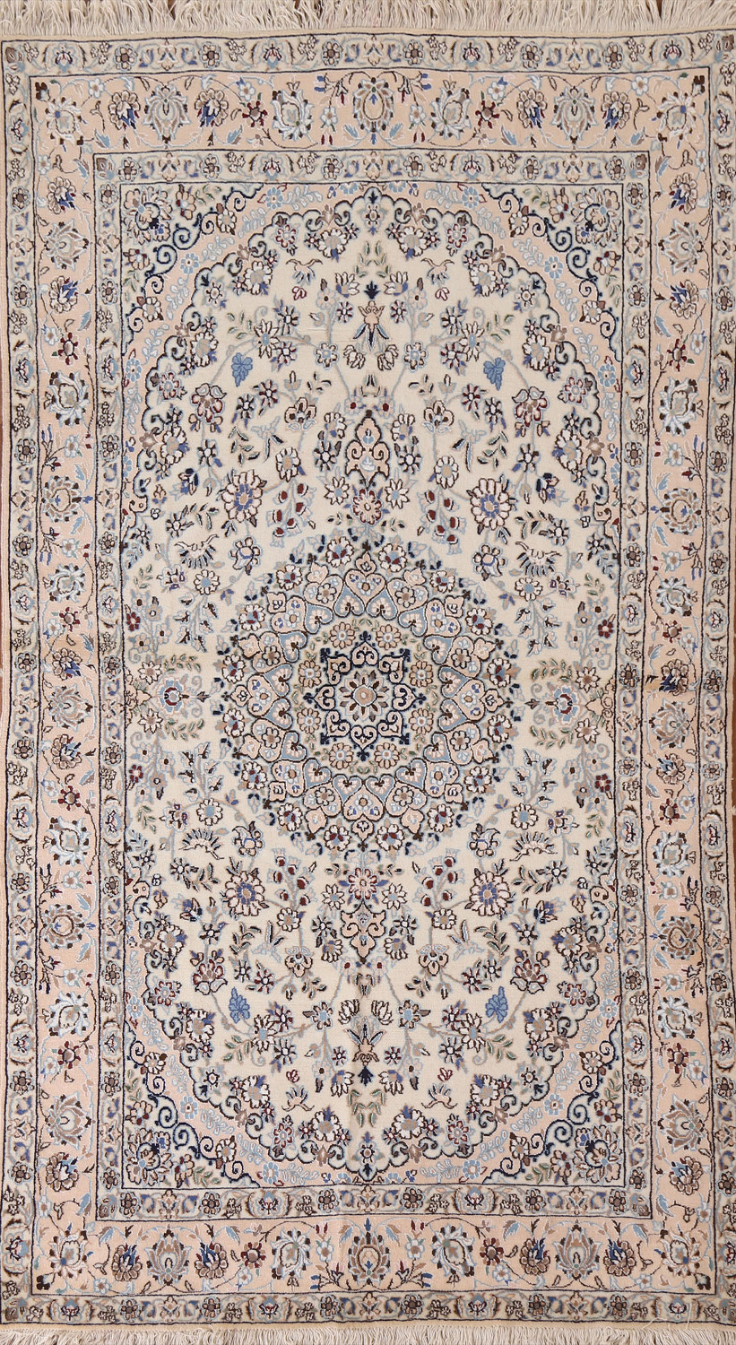 Nain Persian Area Rug 5x8