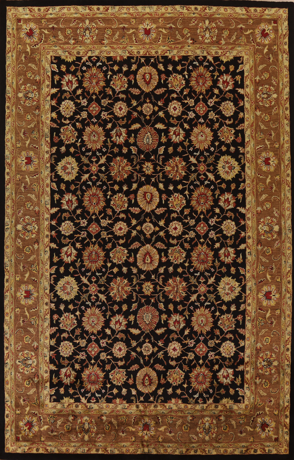All-Over Floral Agra Indo Area Rugs