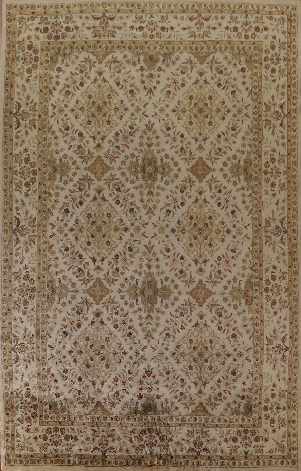 Hand-Tufted Wool Agra Large Area Rug 10x14