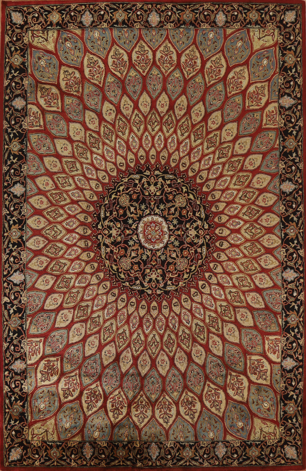 Hand-Tufted Wool Agra Large Area Rugs