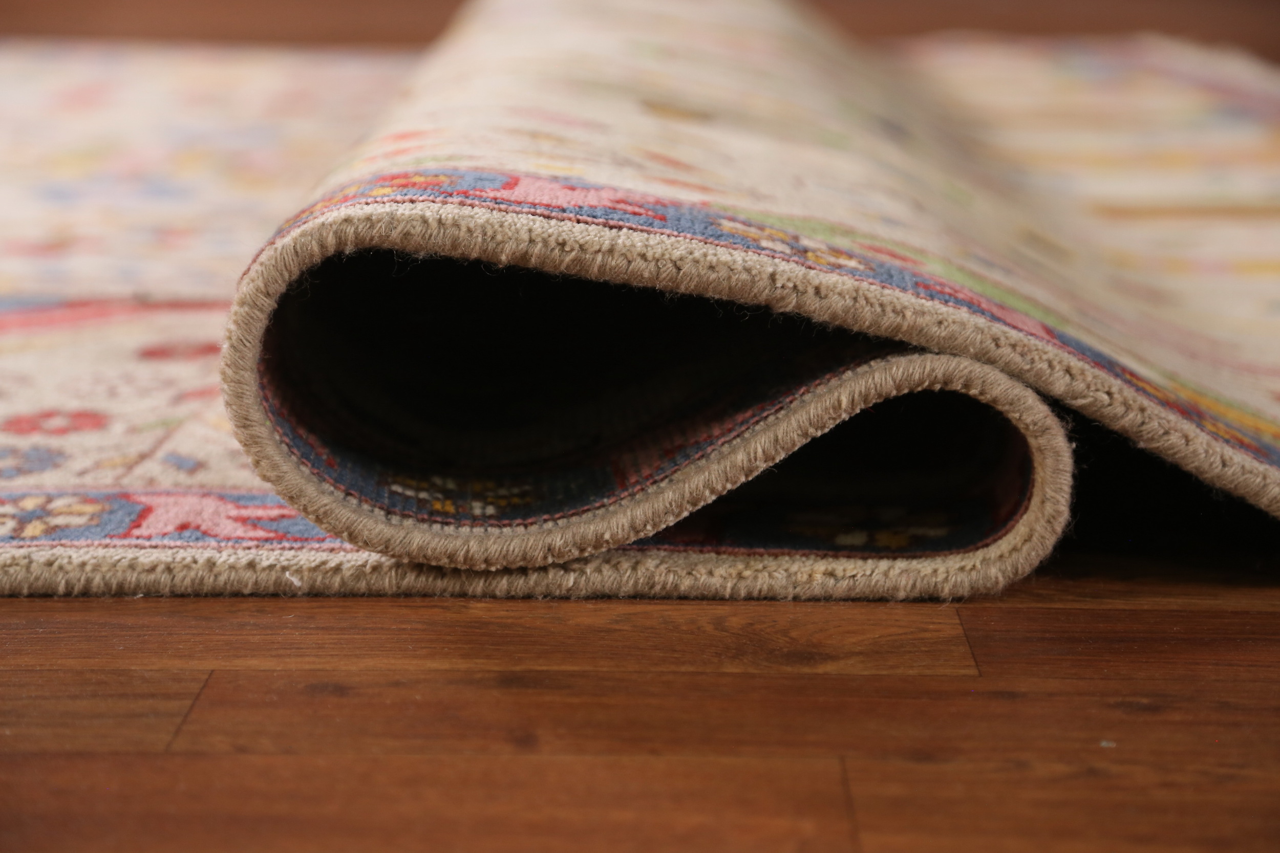 Animals Geometric Heriz Serapi Indian Area Rug 9x12